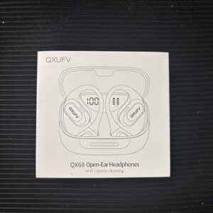 QXUFV QX68 Wireless Earbuds Review Deep Bass Long Playtime and ...